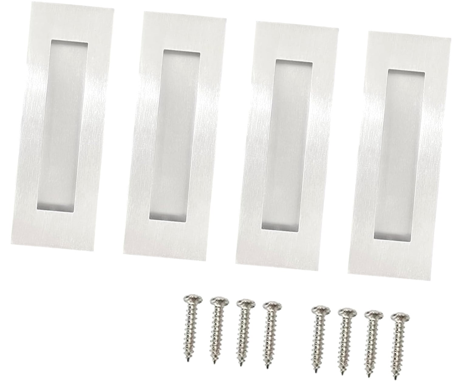 Hyjoy Handles Recessed Finger Flush Pulls for Wardrobe, Pocket, Sliding ...