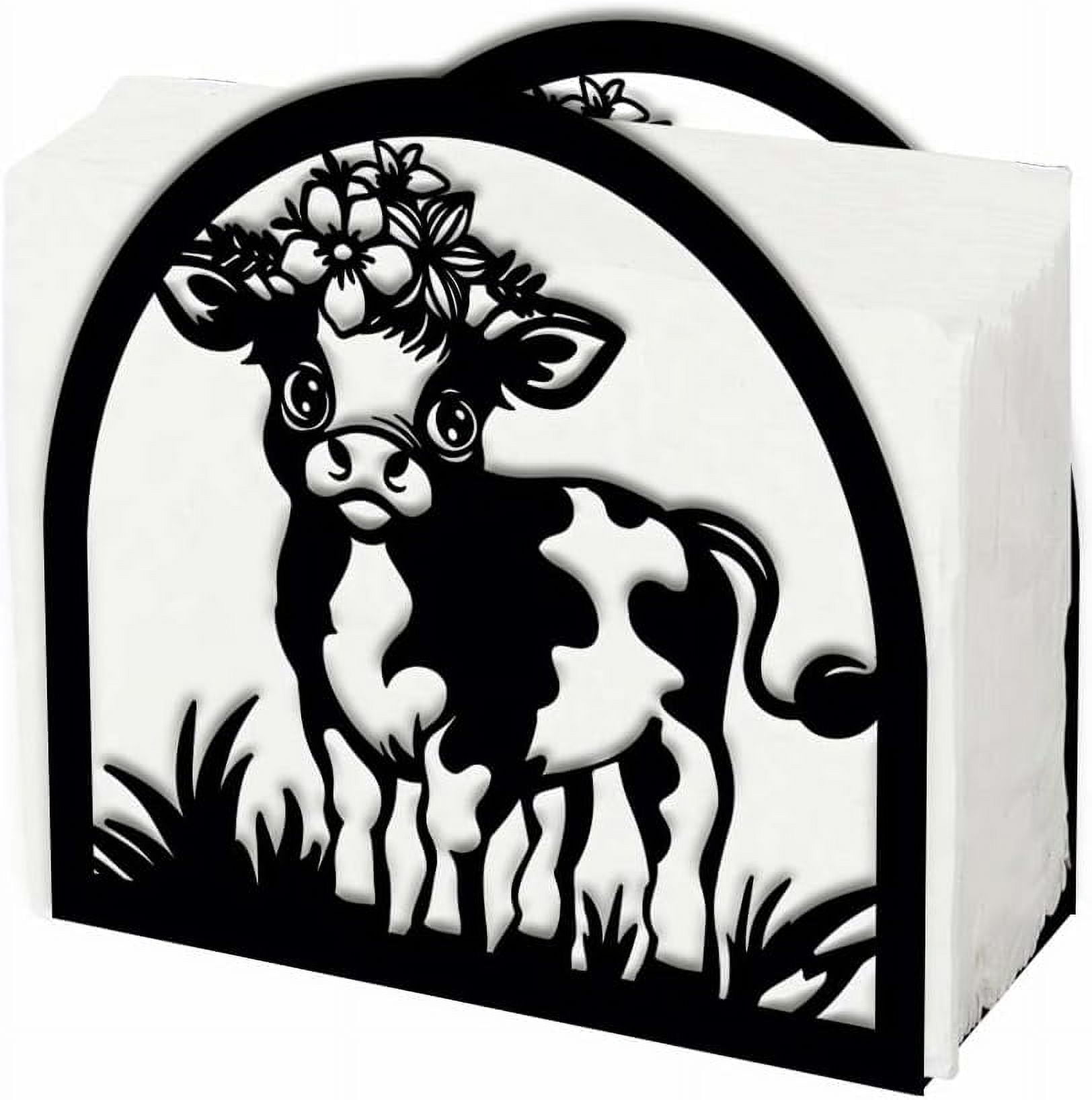Hyjoy Holder for Tables Iron Standing Paper Tissue Dispenser for ...