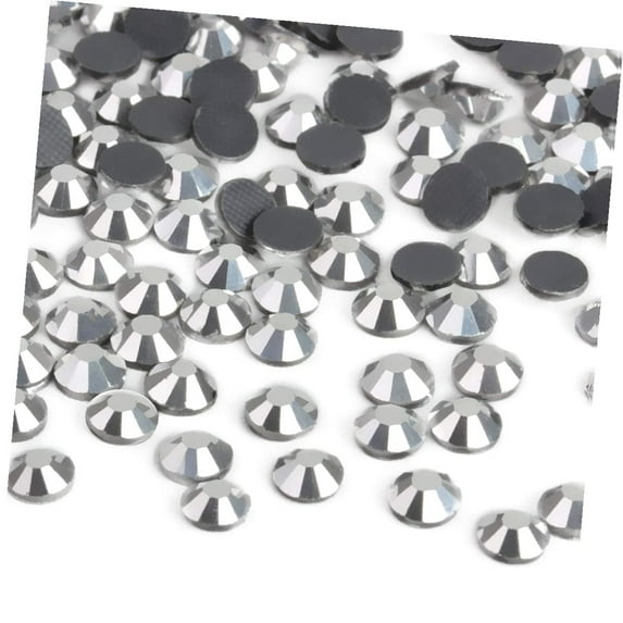 Hyjoy Hotfix Rhinestone, Machine Cut Stone 1440pcs/ (Silver Hematite ...