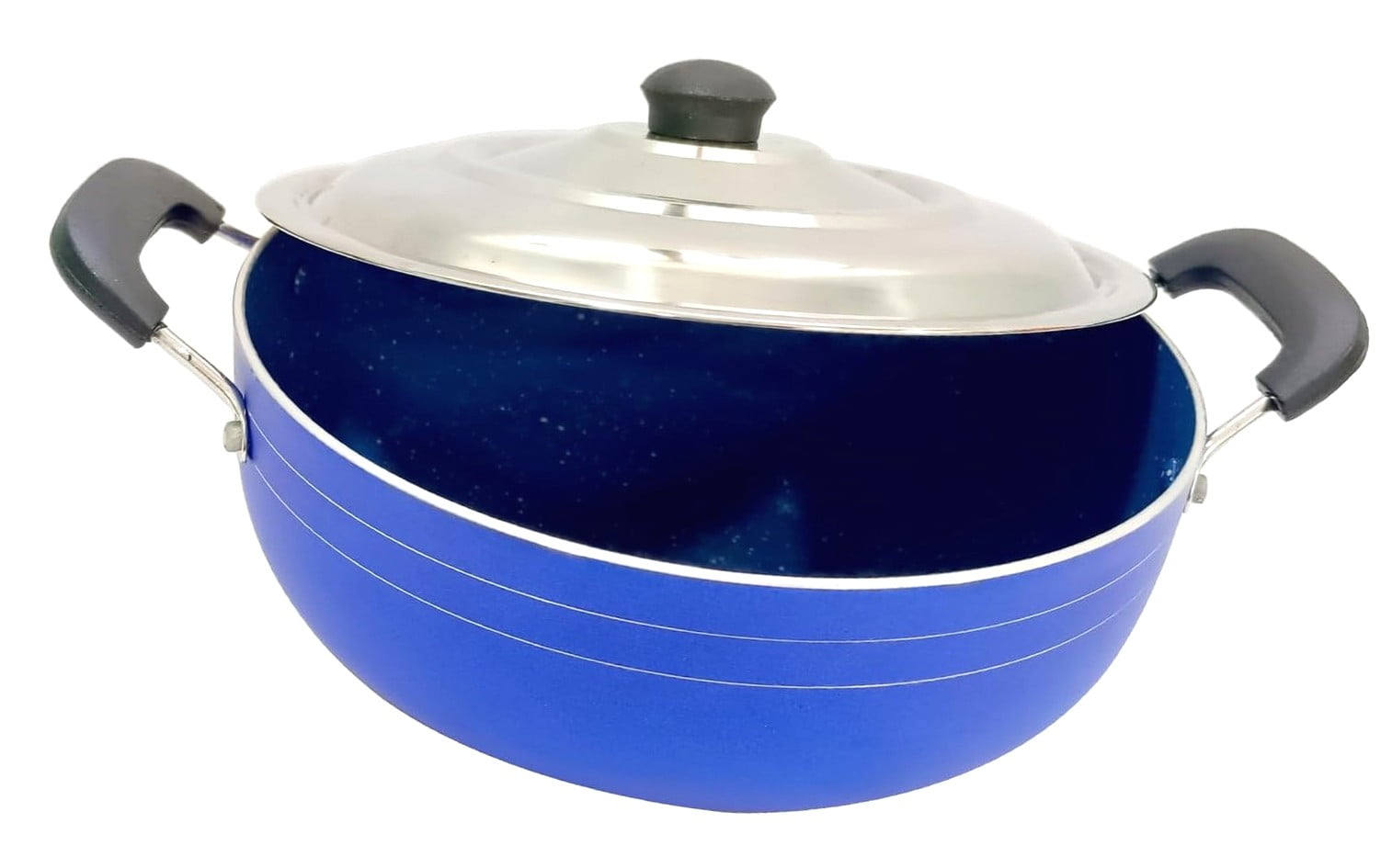 Hyjoy Kadai Cookware Nonstick Kadhai Aluminum Deep Karahi with ...
