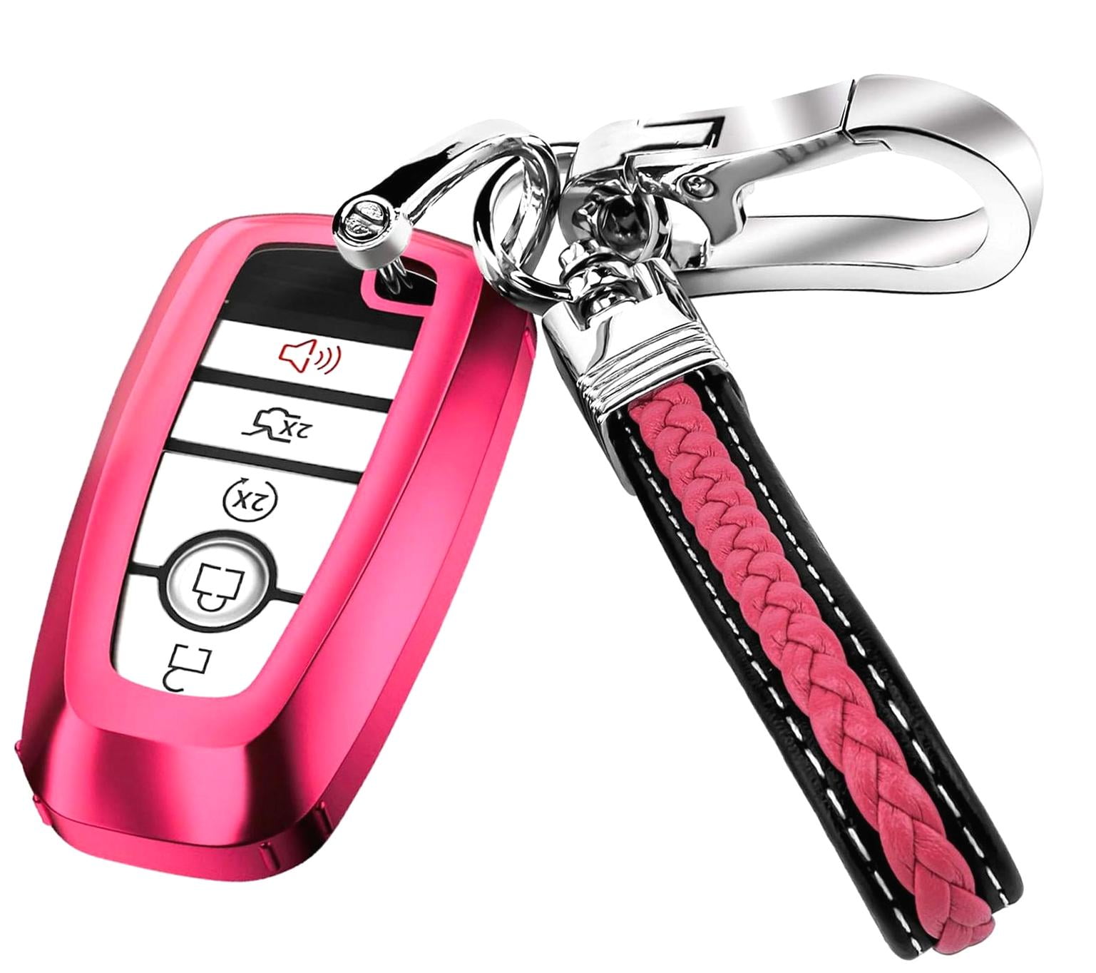 Hyjoy Key Fob Case Soft TPU Key Holder Full Coverage Car Key Protection ...