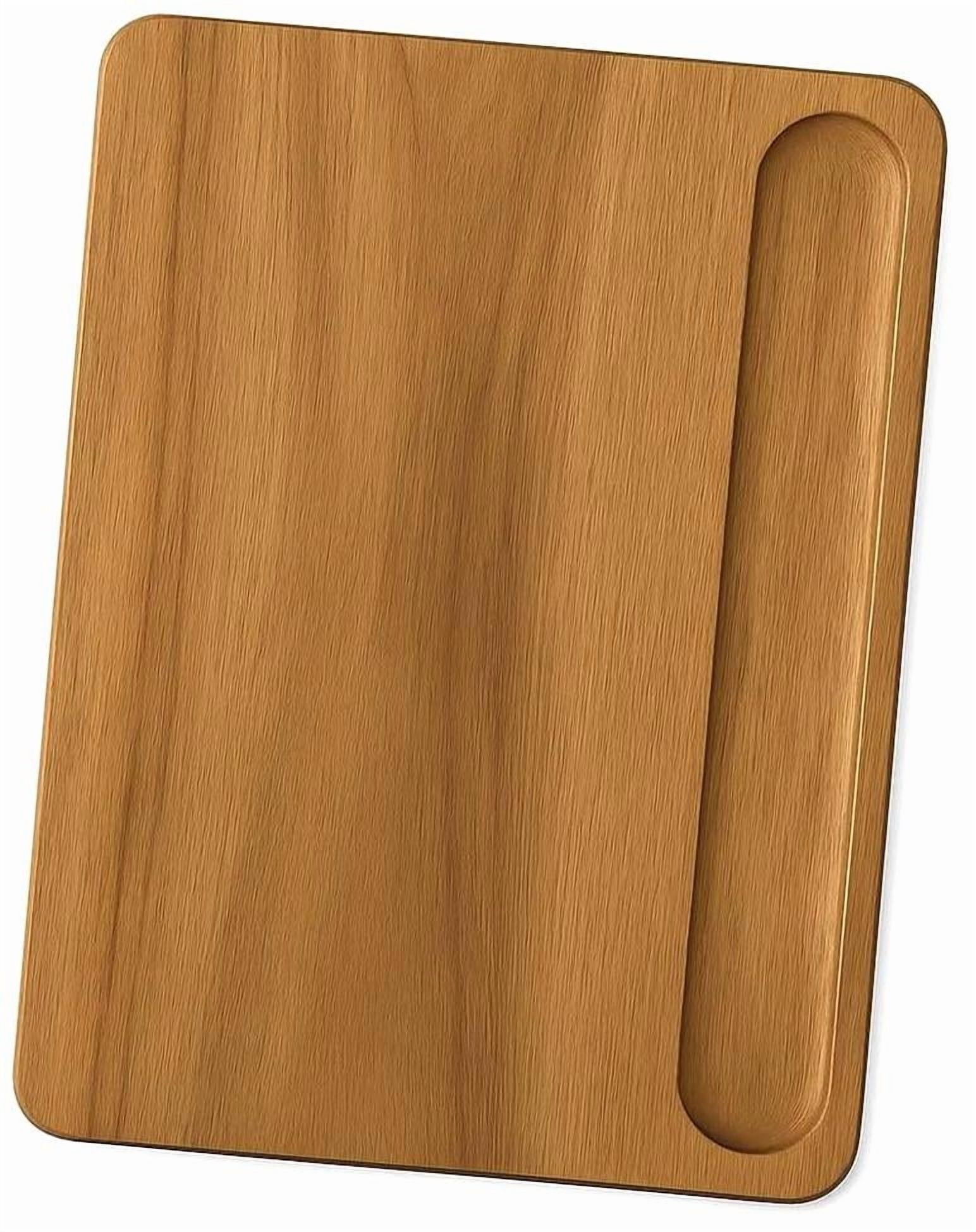 Hyjoy Kitchen Cutting Board Set, Natural Wood Chopping Boards Designed ...