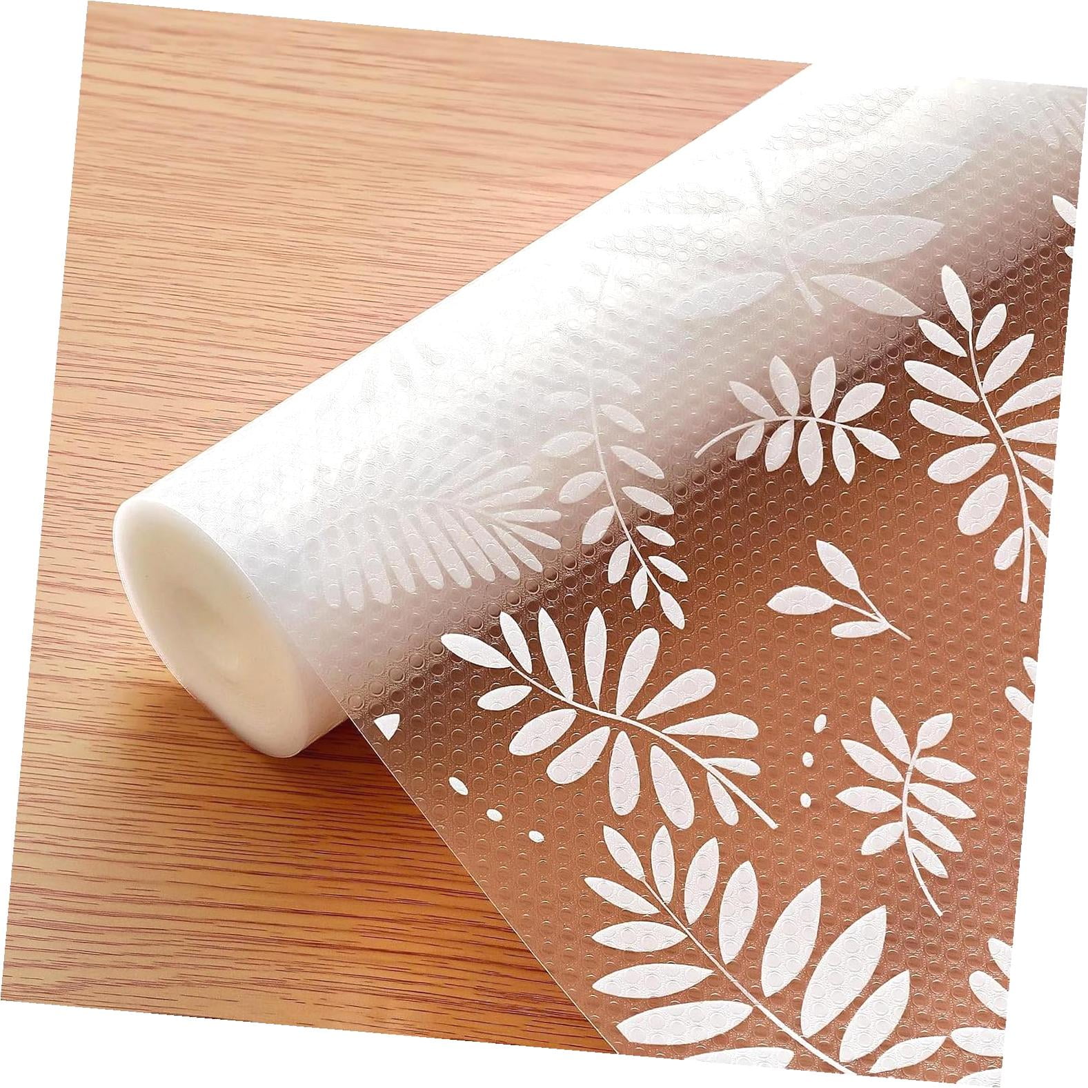 Hyjoy Kitchen Shelf and Drawer Liners, Non-Stick Cabinet Protectors ...