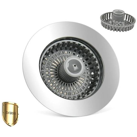 Hyjoy Kitchen Sink Stopper with 3-in-1 Function Clean core Strainer ...