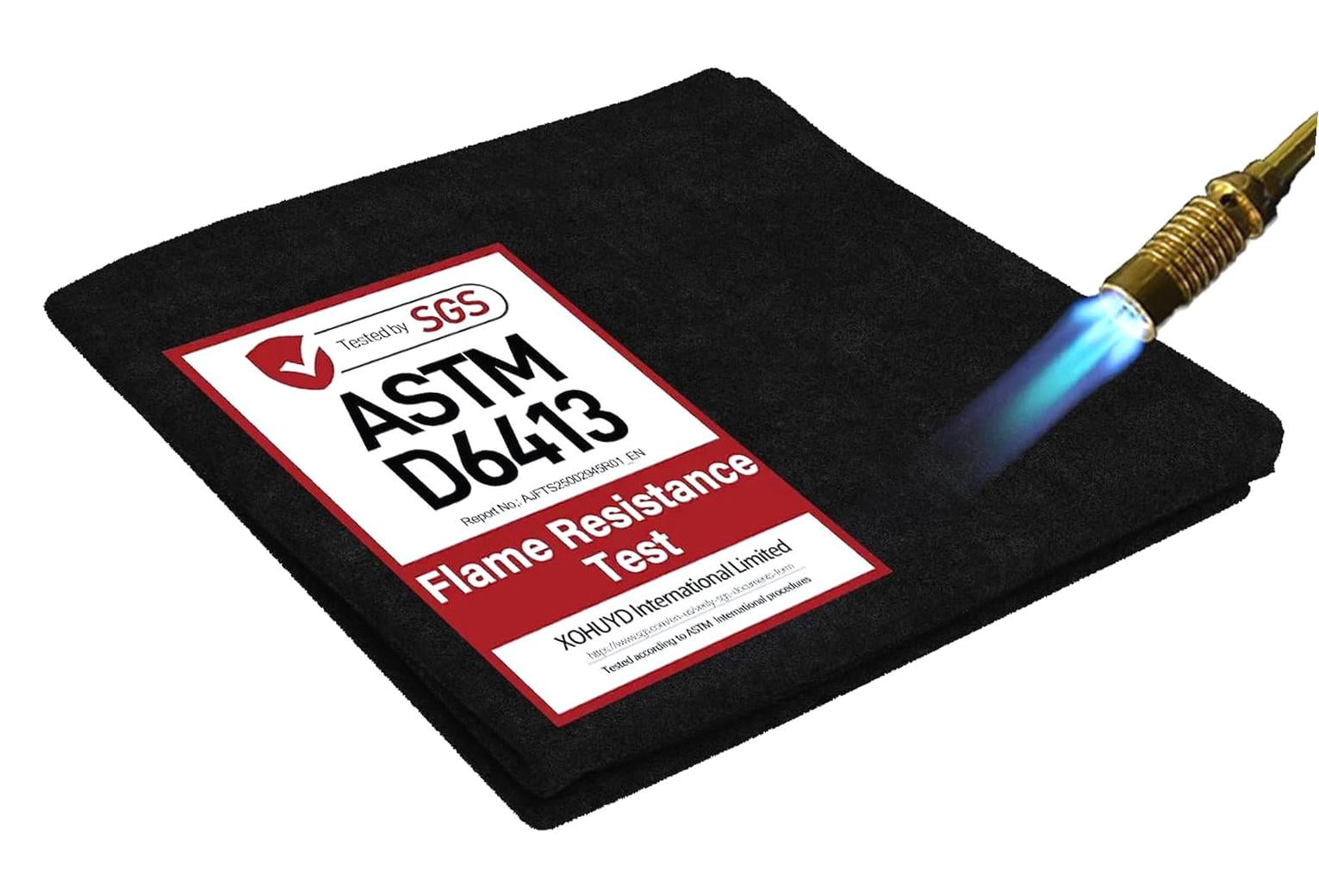 Hyjoy Large 40x40Inch Welding Blanket Pad Fireproof Flame Retardant for ...
