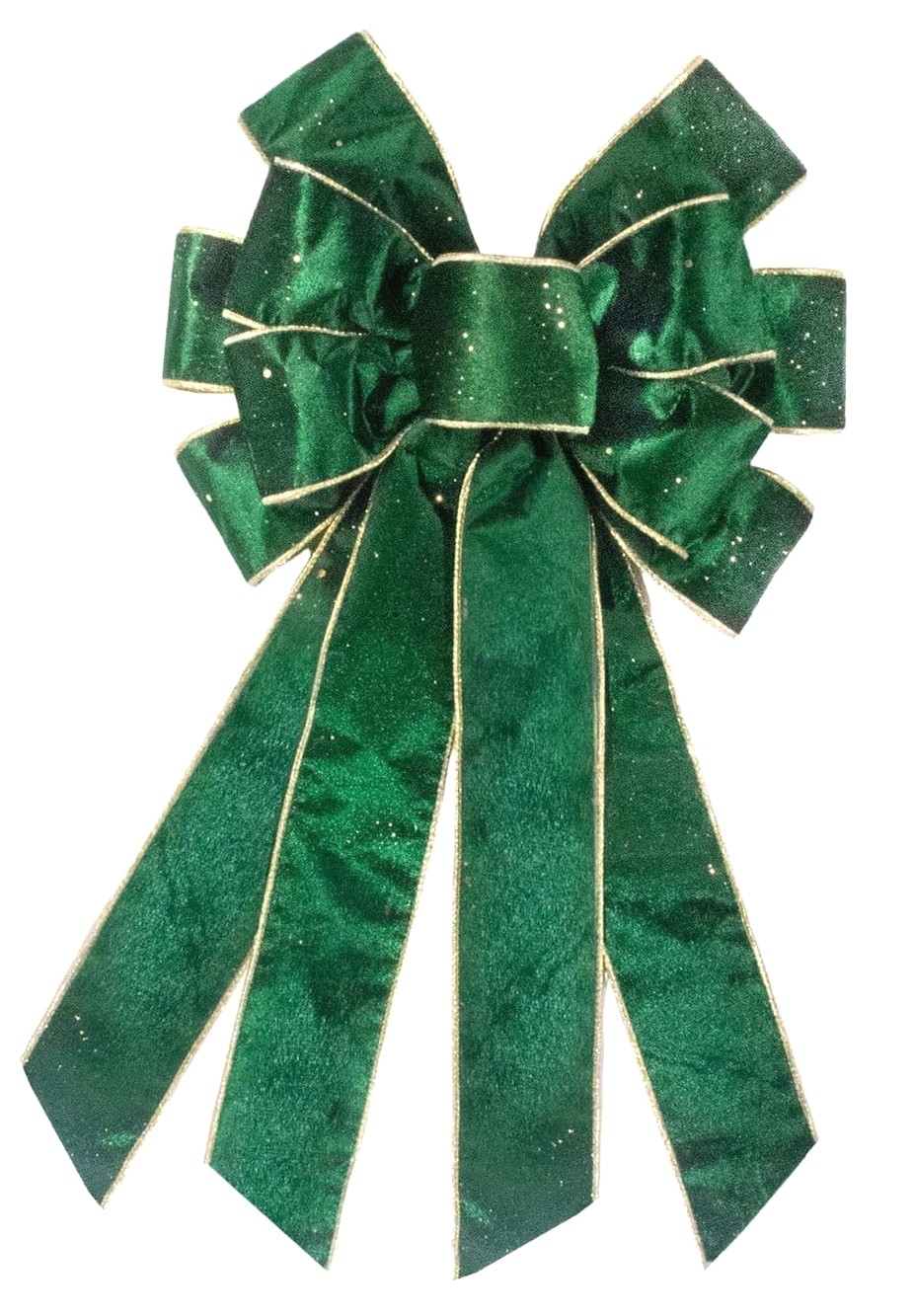 Hyjoy Large Velvet Bows for Wreath, Holiday Wreath Bow Glitter Craft ...