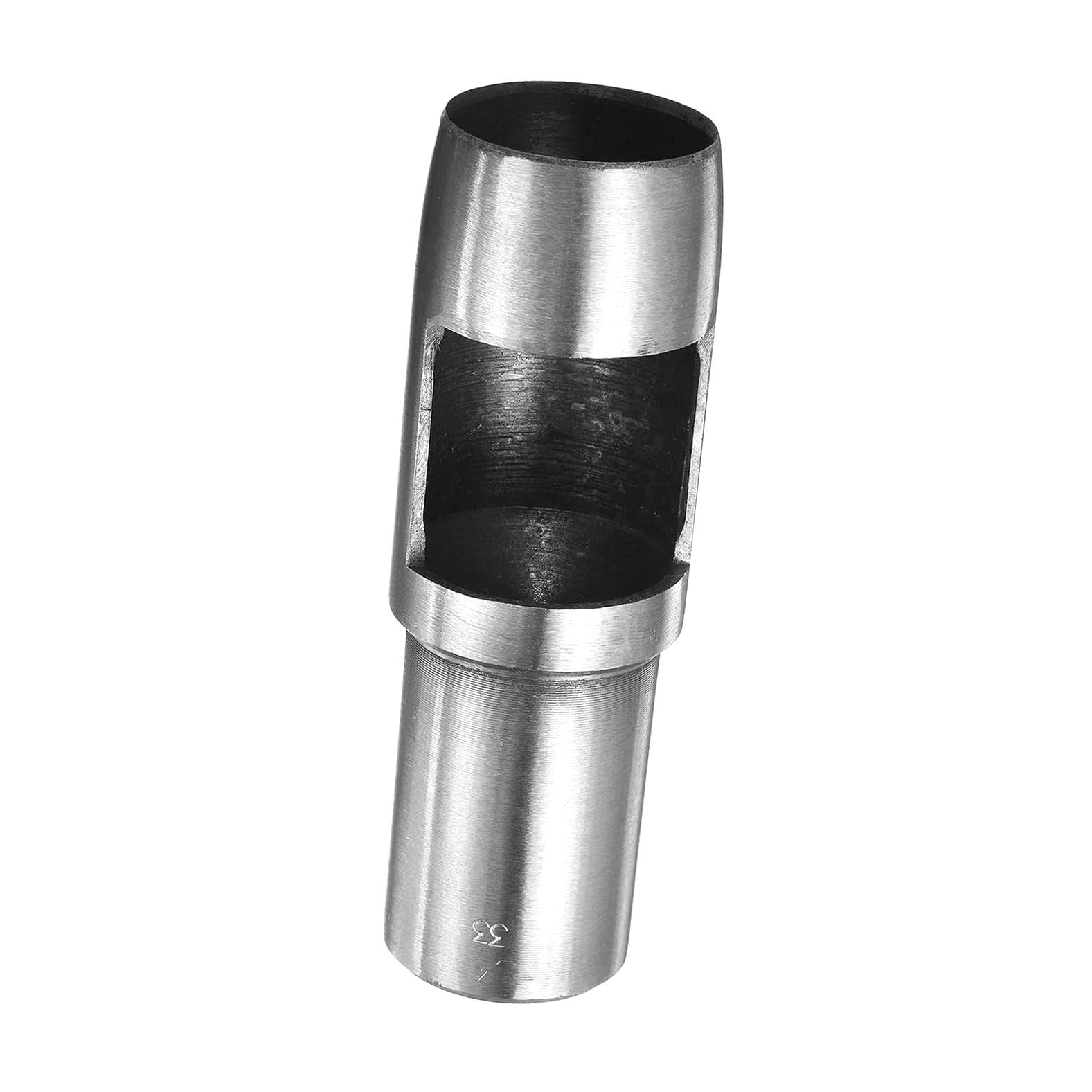 Hyjoy Leather Circular , 33mm Hollow Cutter High-Carbon Steel Round ...