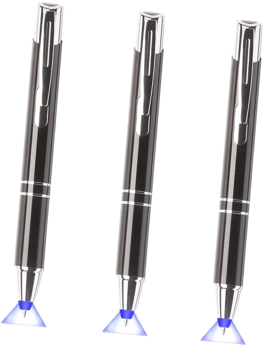 Hyjoy Lighted Ballpoint Pen, Illuminated Writing Tool for Dark ...