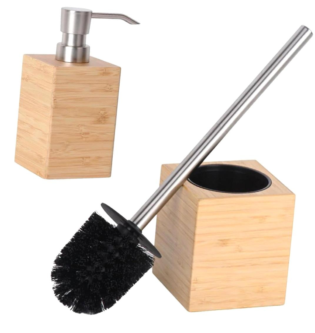 Hyjoy Liquid Dispenser and Toilet Bowl Holder with Steel - Walmart.com