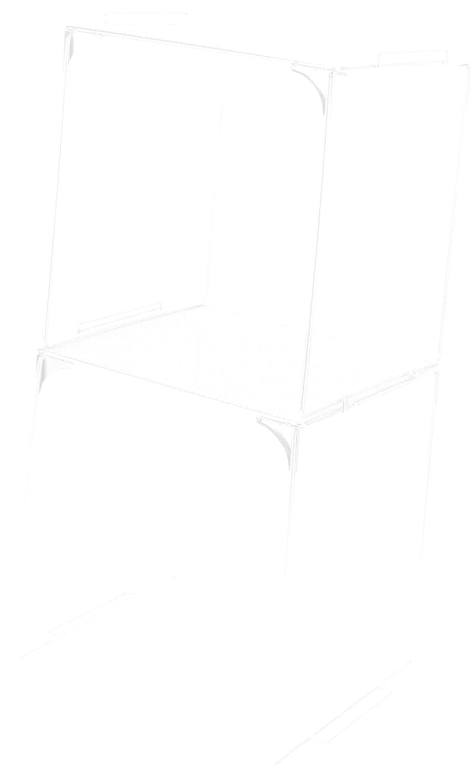 Hyjoy Locker Organizer Shelf, Stackable Extra Shelf for School Locker ...