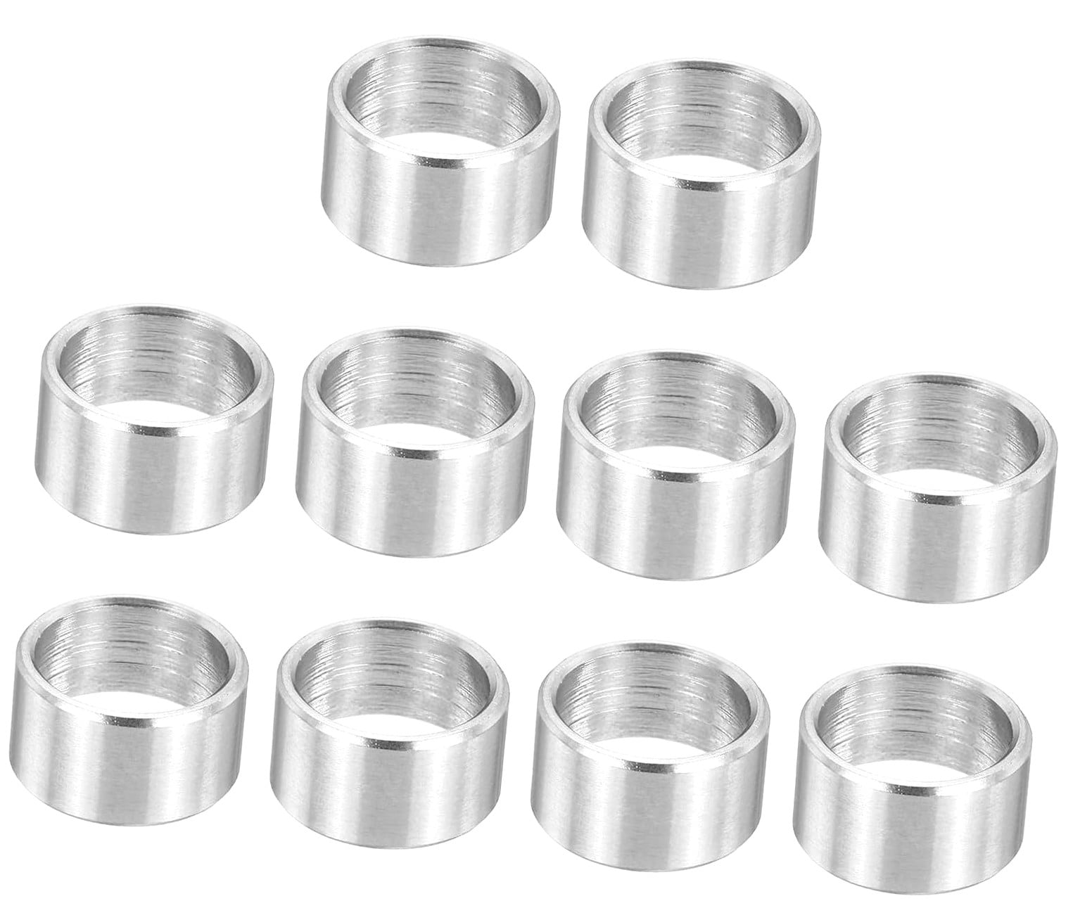Hyjoy M10 Steel Spacers, 12 Pieces Metal Spacer 10mm Inner Diameter ...