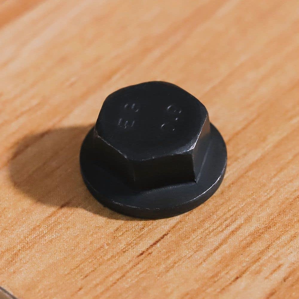 Hyjoy M12-1.75 x 30mm (8 units) Alloy Steel Flanged Washer Hex Bolts ...