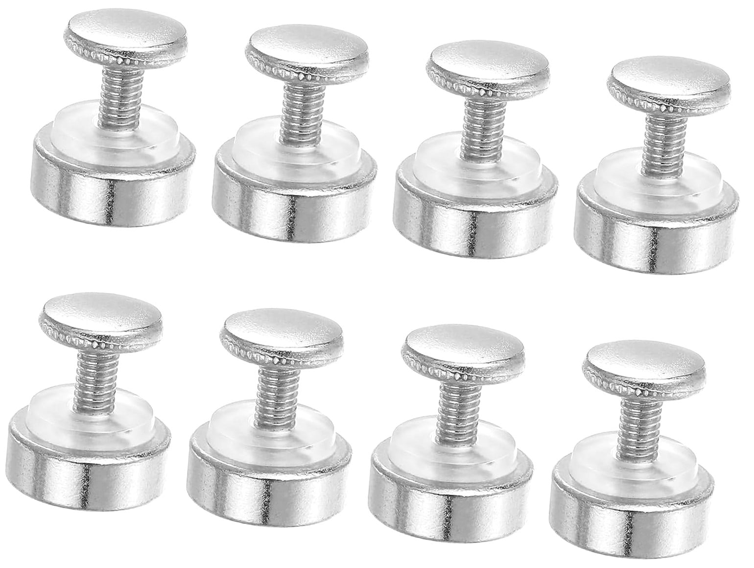 Hyjoy M4x0.7 Sign Standoff Screws with Spacers, 8 Pack Wall Thumb Screw ...