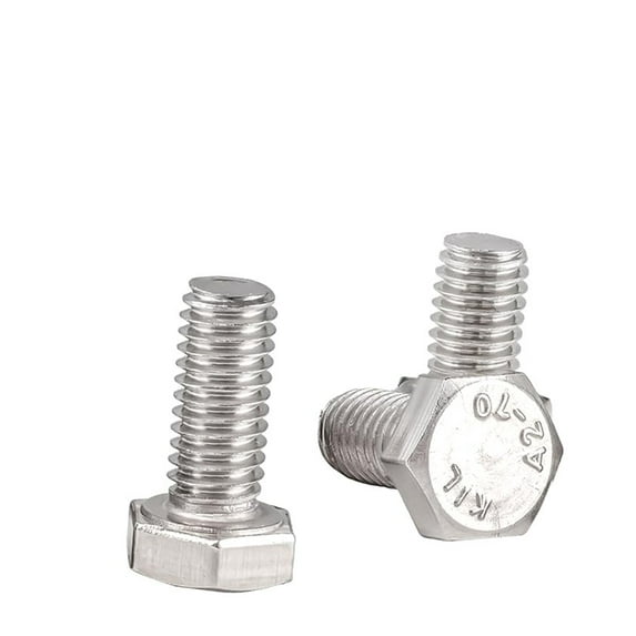 Hyjoy M6-1x16 mm Hex Cap Screws Hexagon Bolts, External Hex Drive ...
