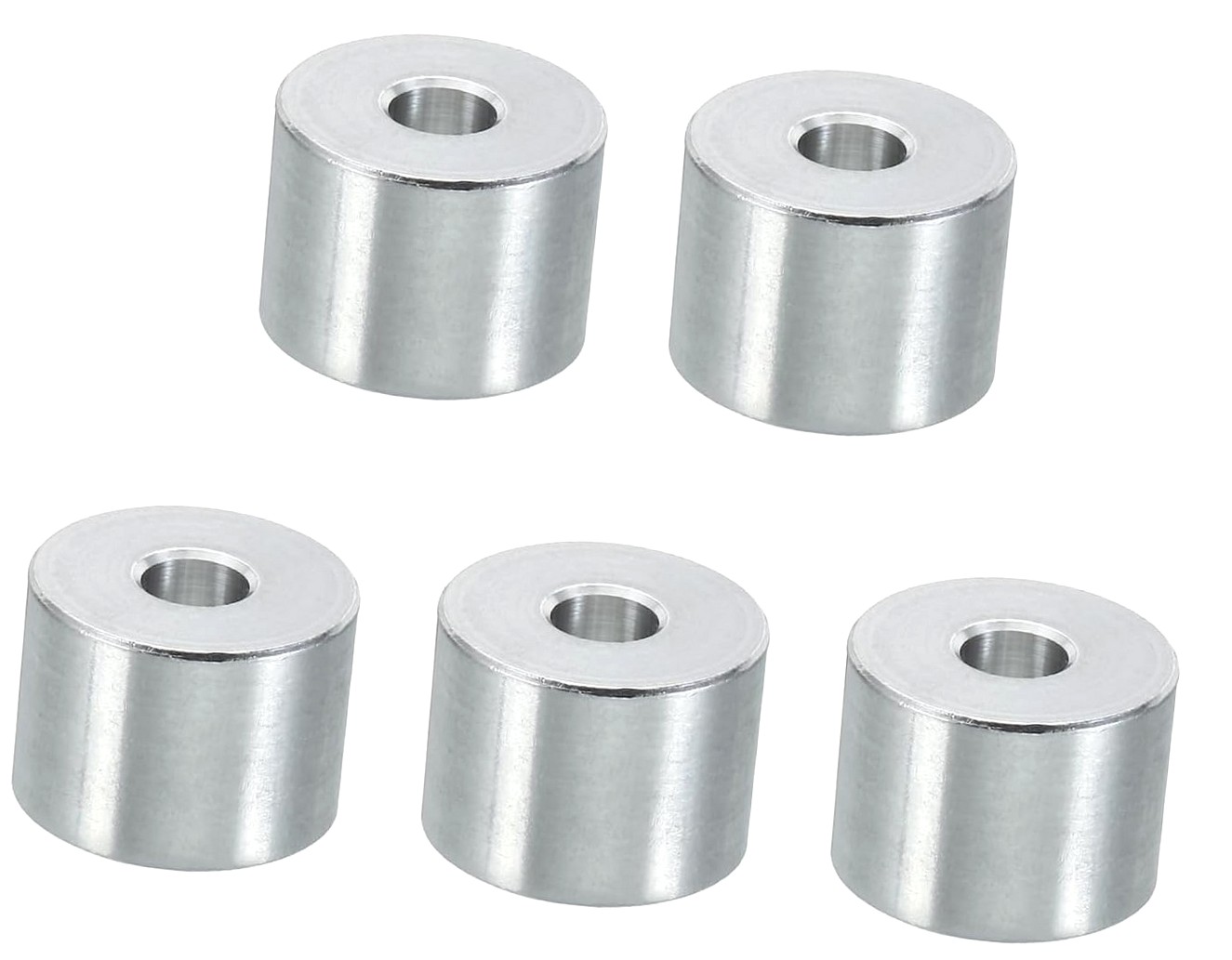 Hyjoy M6 Aluminum Spacers, 5 Pieces Metal Spacer Aluminum 6.5mm ID 20mm ...