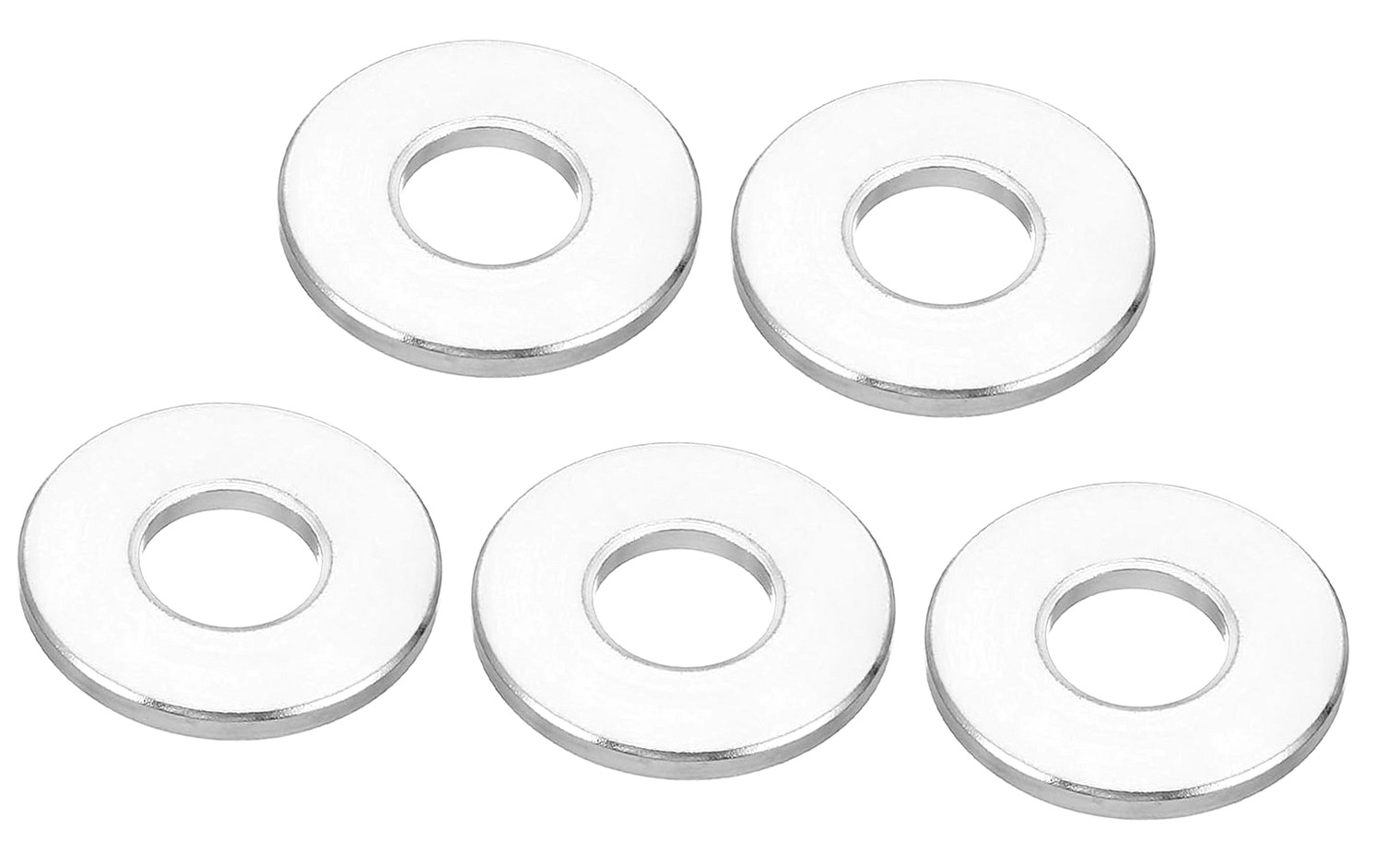 Hyjoy M8 Aluminum Spacers, 5-Piece Metal Spacer Aluminum Round 8.5mm ID ...