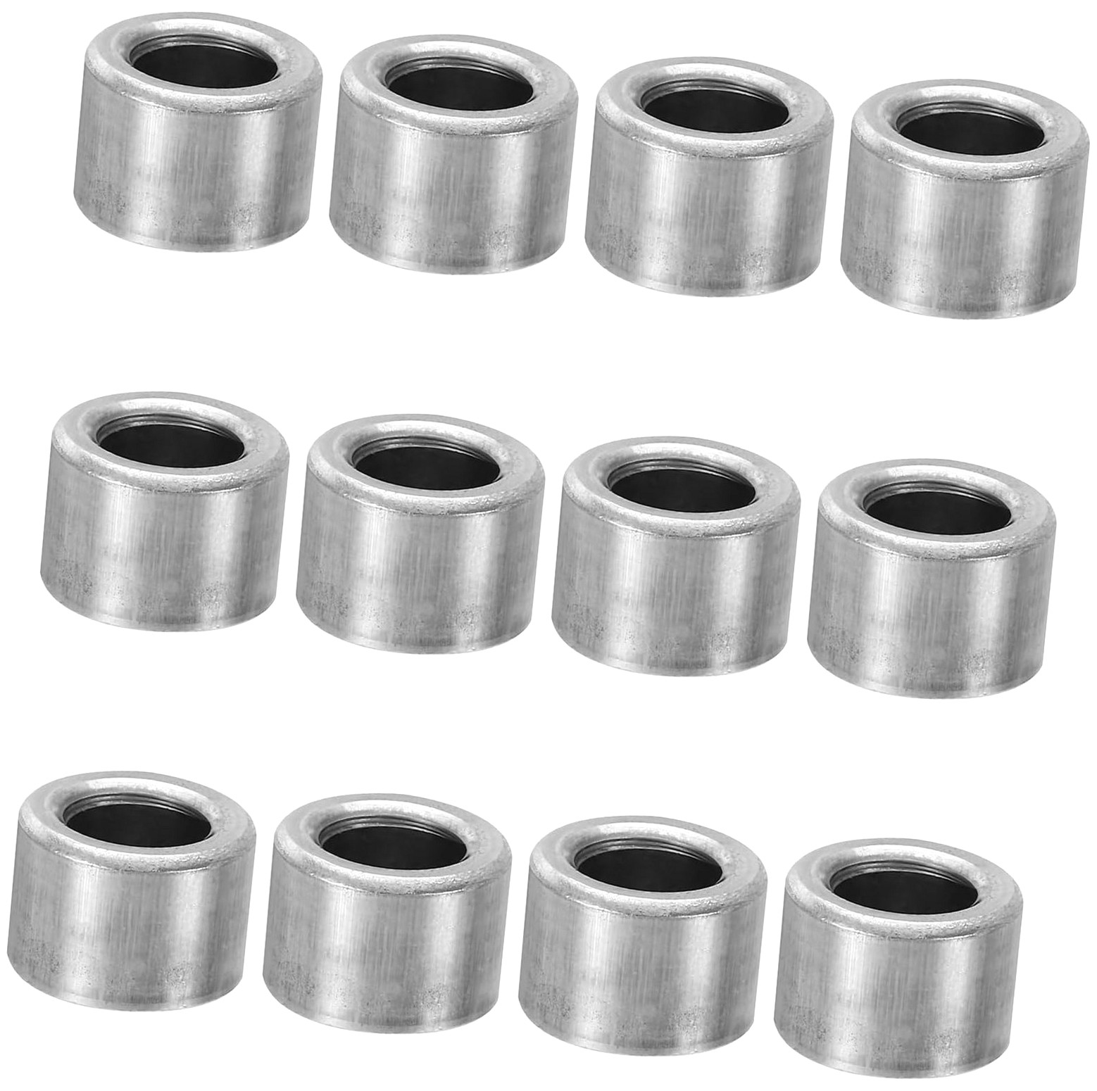 Hyjoy M8 Steel Spacers, 24 Pcs Metal Spacers Steel 8mm ID 14mm OD 10mm ...