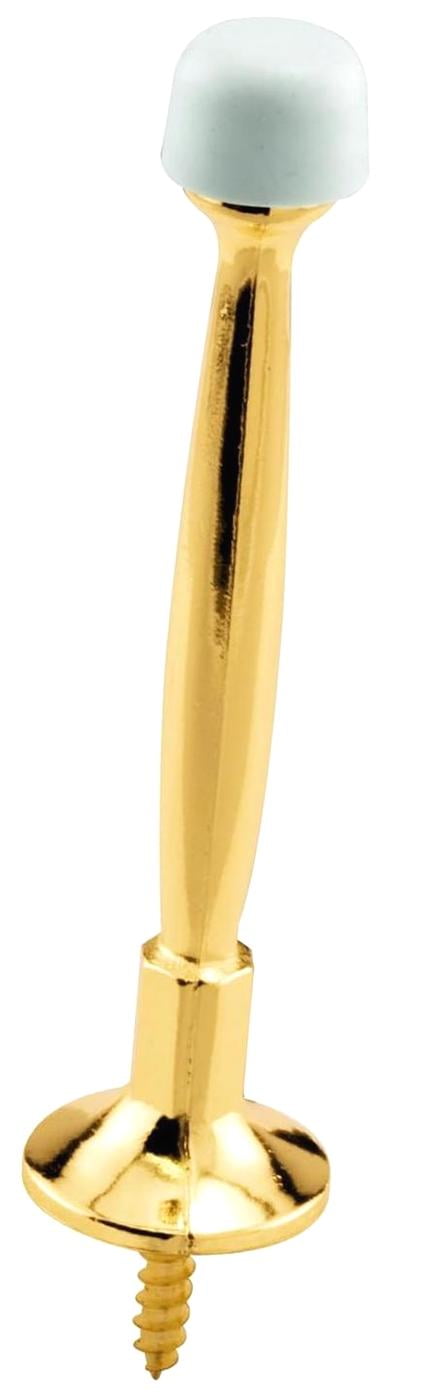 Hyjoy MP9134 Rigid Door Stop, 4 In. Reach, Diecast Construction, Plated ...
