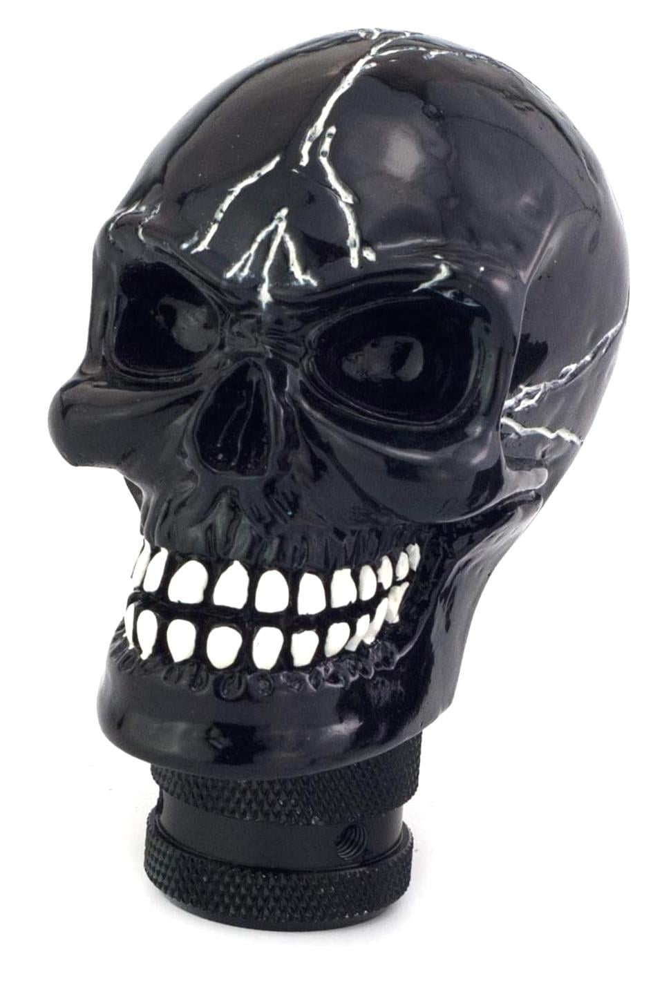 Hyjoy MT Car Stick Shifter Handle, Small Teeth Devil Skeleton Style ...