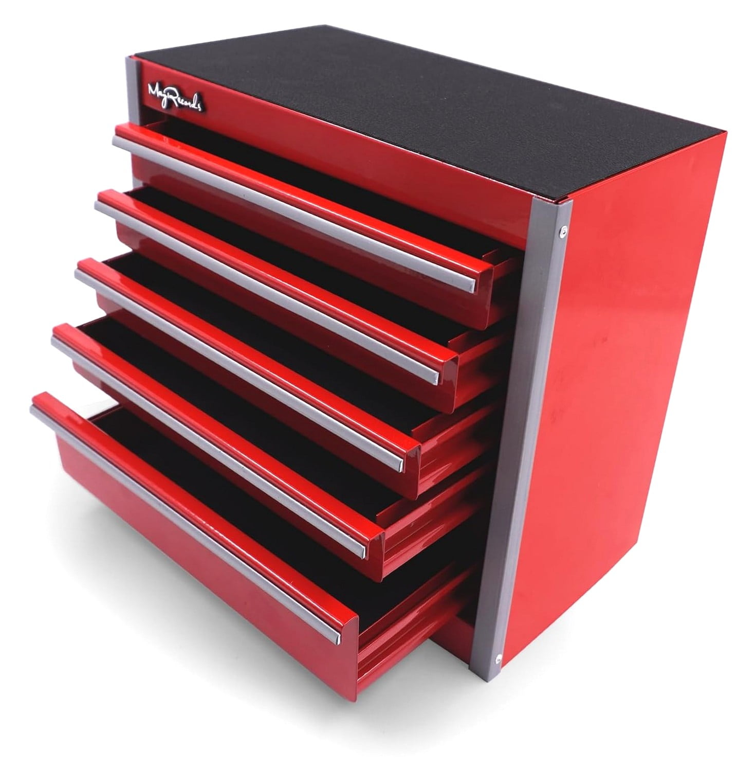 Hyjoy Metal Box, 5 Drawer Steel Stackable Box Small Chest with Soft ...