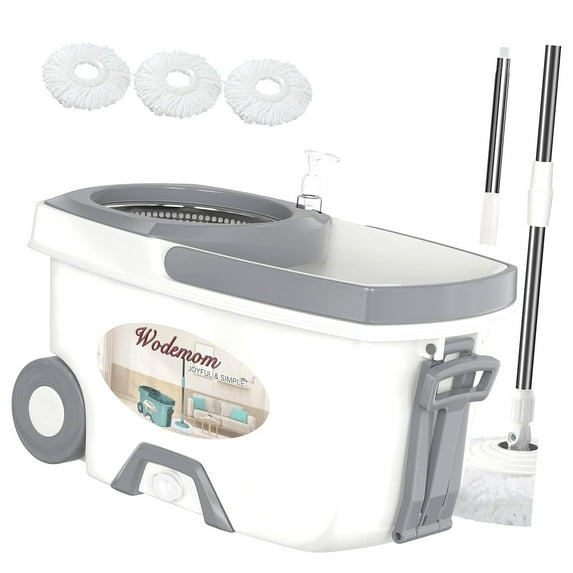 Hyjoy Mop and Bucket with Wringer Set, Spin Mop and Bucket , Mops for ...