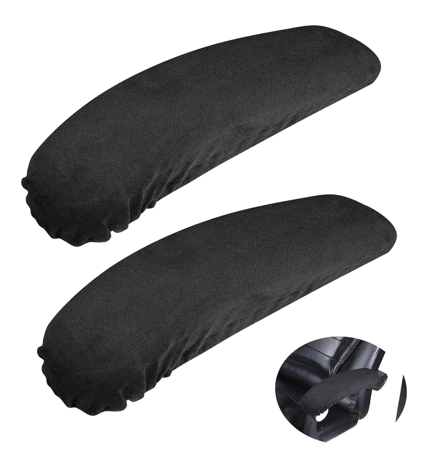 Hyjoy Office Chair Armrest Covers Velvet Office Removable Arm Rest ...