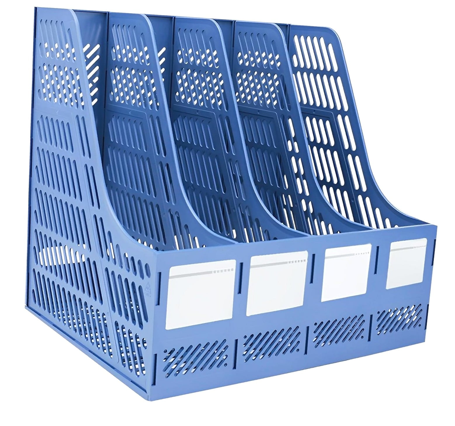 Hyjoy Organizer, Desktop Plastic Magazine Rack with 4 Vertical ...