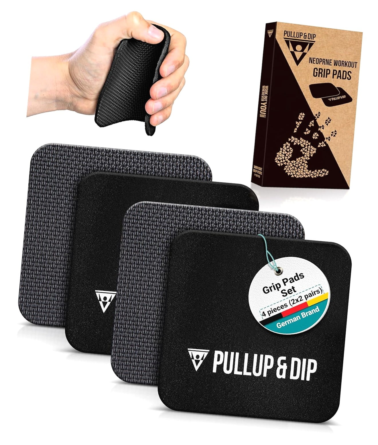Hyjoy PULLUP DIP Grip for Weightlifting [Set of 4], , The Alternative ...