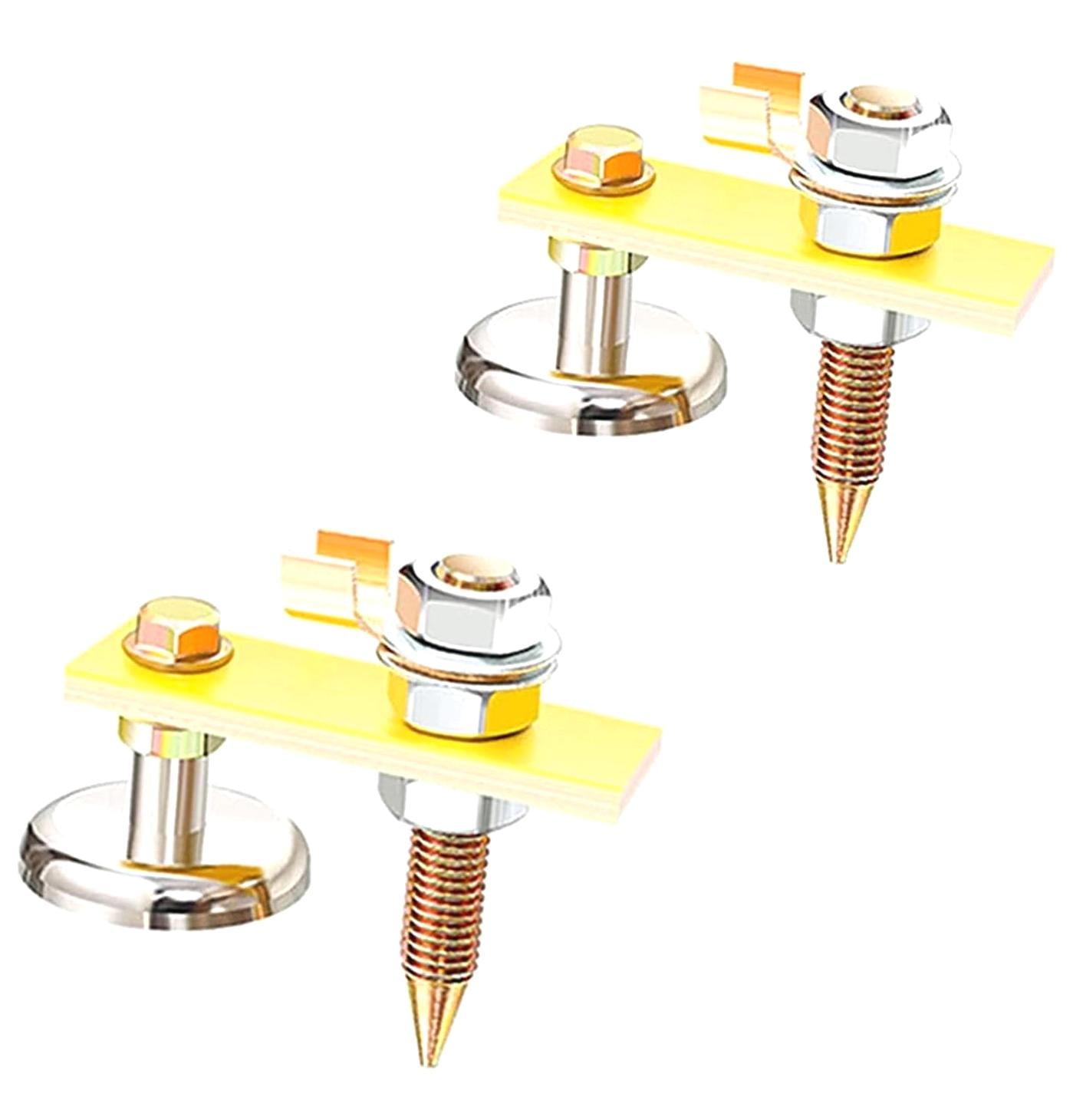 Hyjoy Pair of Enhanced Magnetic Welding Support Ground Clamps ...