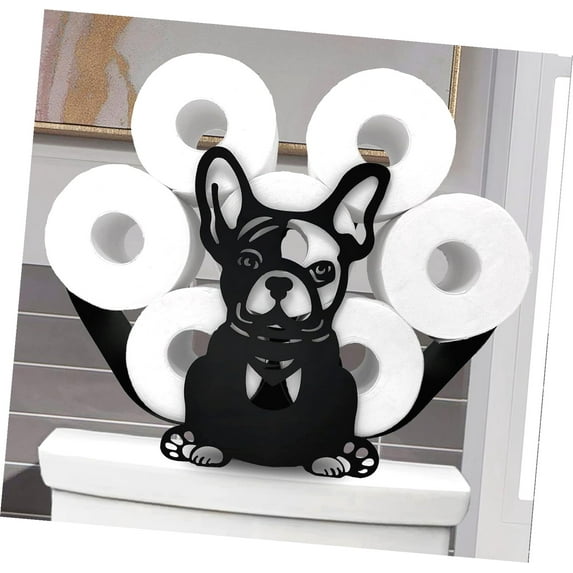 Hyjoy Paper Holder Metal Toilet Tissue Organizer, and Funny Bathroom ...