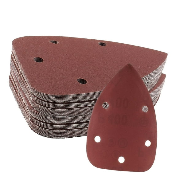 Hyjoy Pcs 400 Grit Mouse Detail Sander Sandpaper 5 Hole Mouse Sandpaper ...