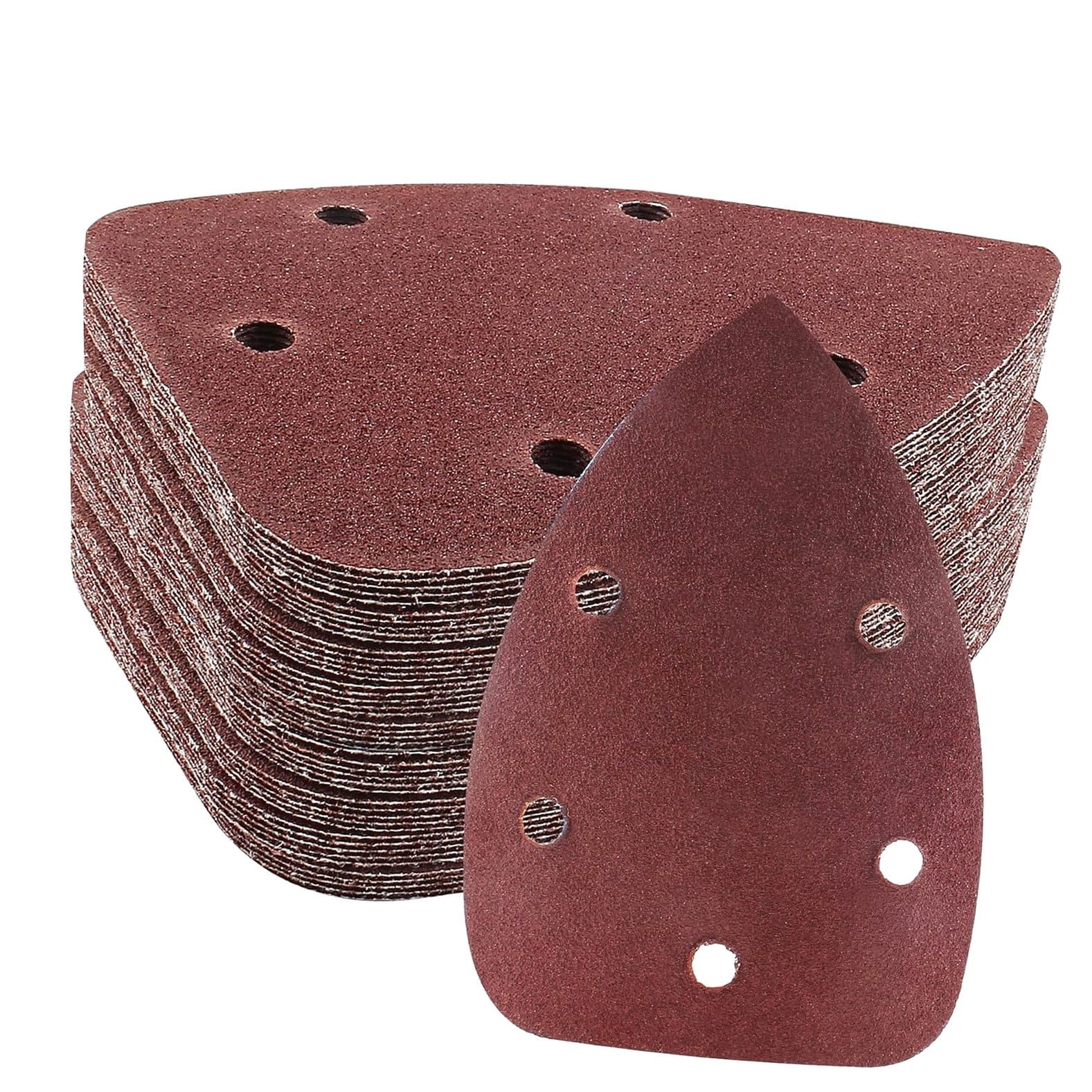 Hyjoy Pieces 100 Grit Mouse Detail Sander Sandpaper 5 Hole Mouse ...