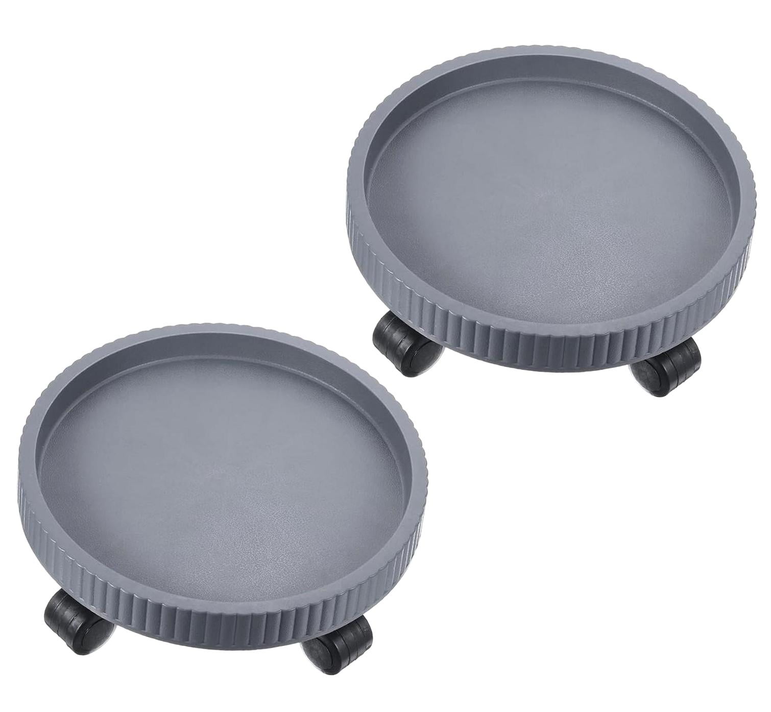 Hyjoy Plant Stand with Wheels, 2 Pack 10 Inch Heavy Plant Roller Base ...