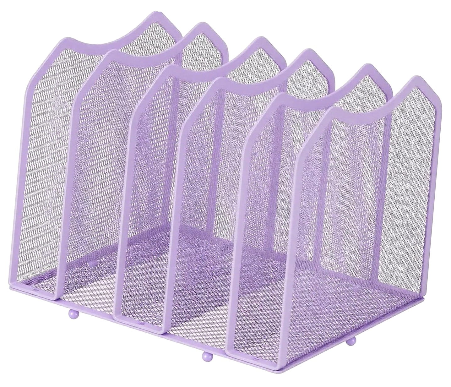 Hyjoy Popular Desktop File Organizer, 5-Compartment Bookshelf for ...