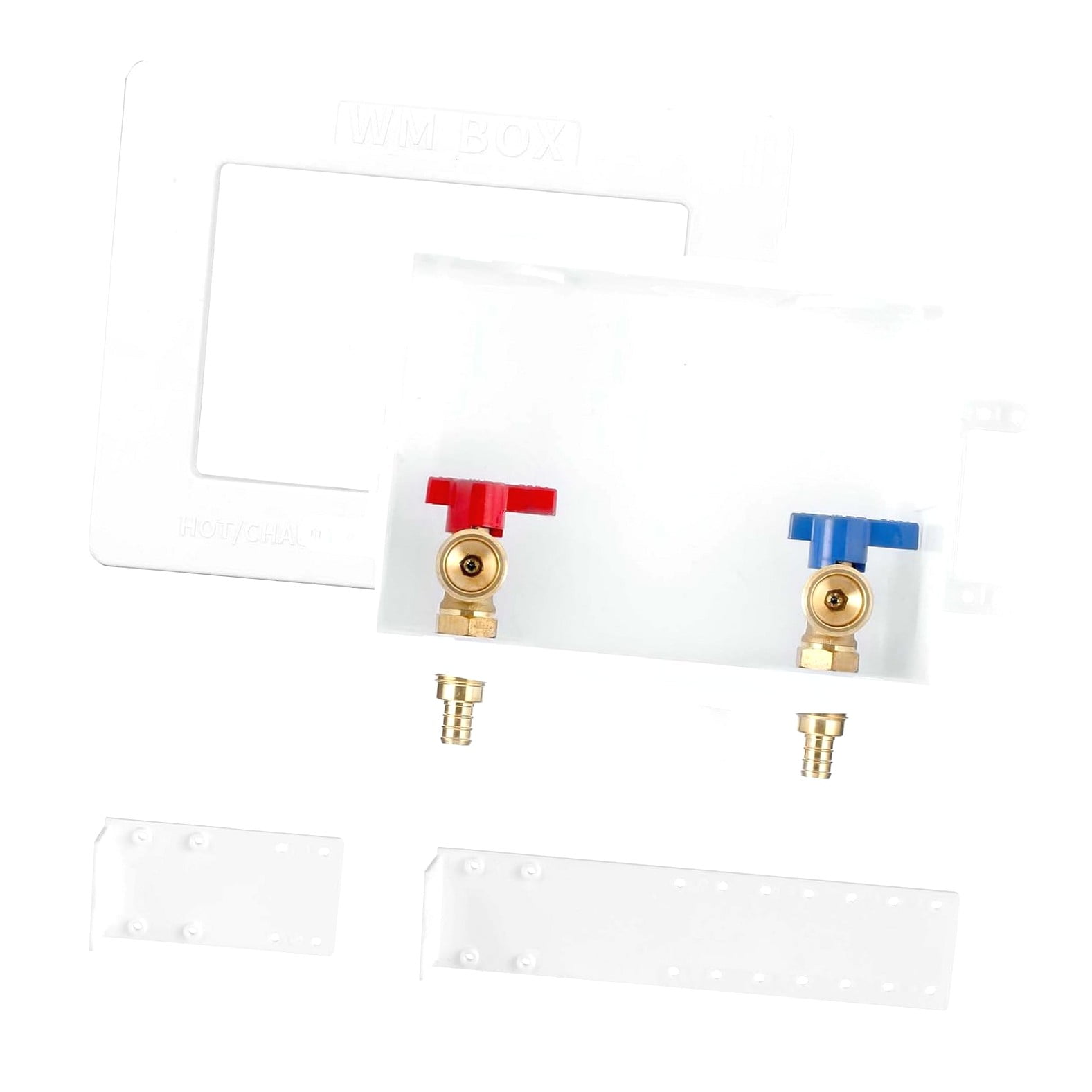 Hyjoy Premium Washing Machine Outlet Box with Center Drain, 1/2-Inch ...