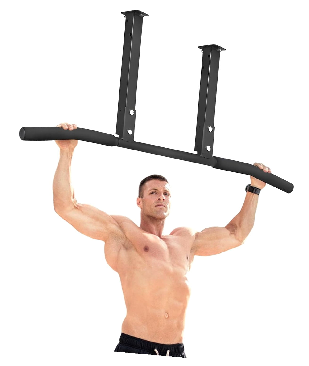 Hyjoy Pull , Chin Bars Ceiling Mount, for , Beam, Exercise, Grip ...
