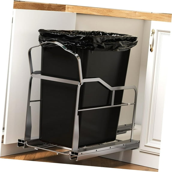 Hyjoy Pull Out Under Cabinet with Soft-Close Slides, Under Sink Pull ...