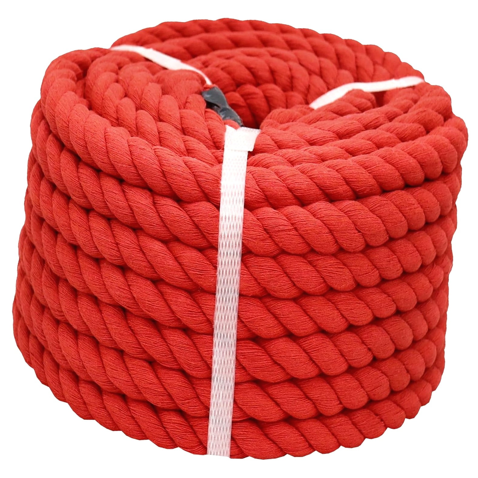 Hyjoy Red Rope 3/4 in 50 ft Rope for Crafts, Railings, Hammock, Wedding ...