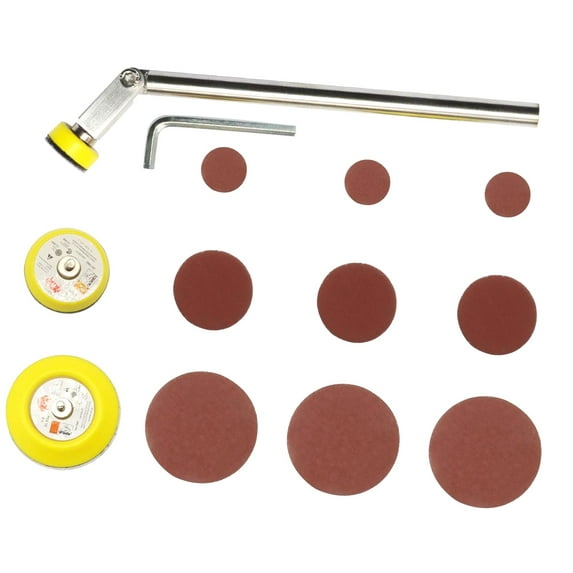 Hyjoy Sander with 1", "2", "3" Sander Pad and 90pcs Sandpaper for ...