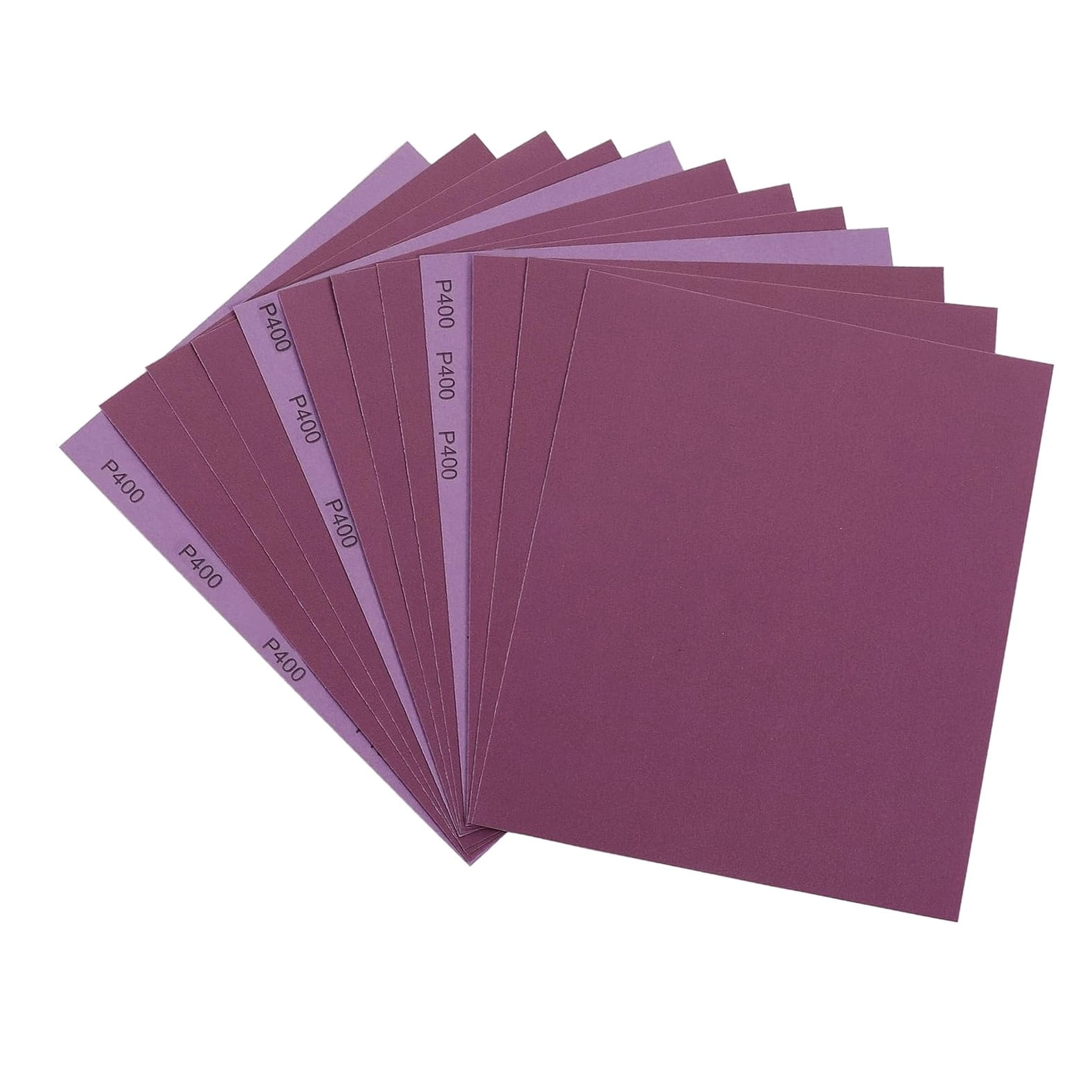 Hyjoy Sandpaper 15Pcs, 400 Grit Sandpaper, Wet Dry Sandpaper 9x11 Inch ...