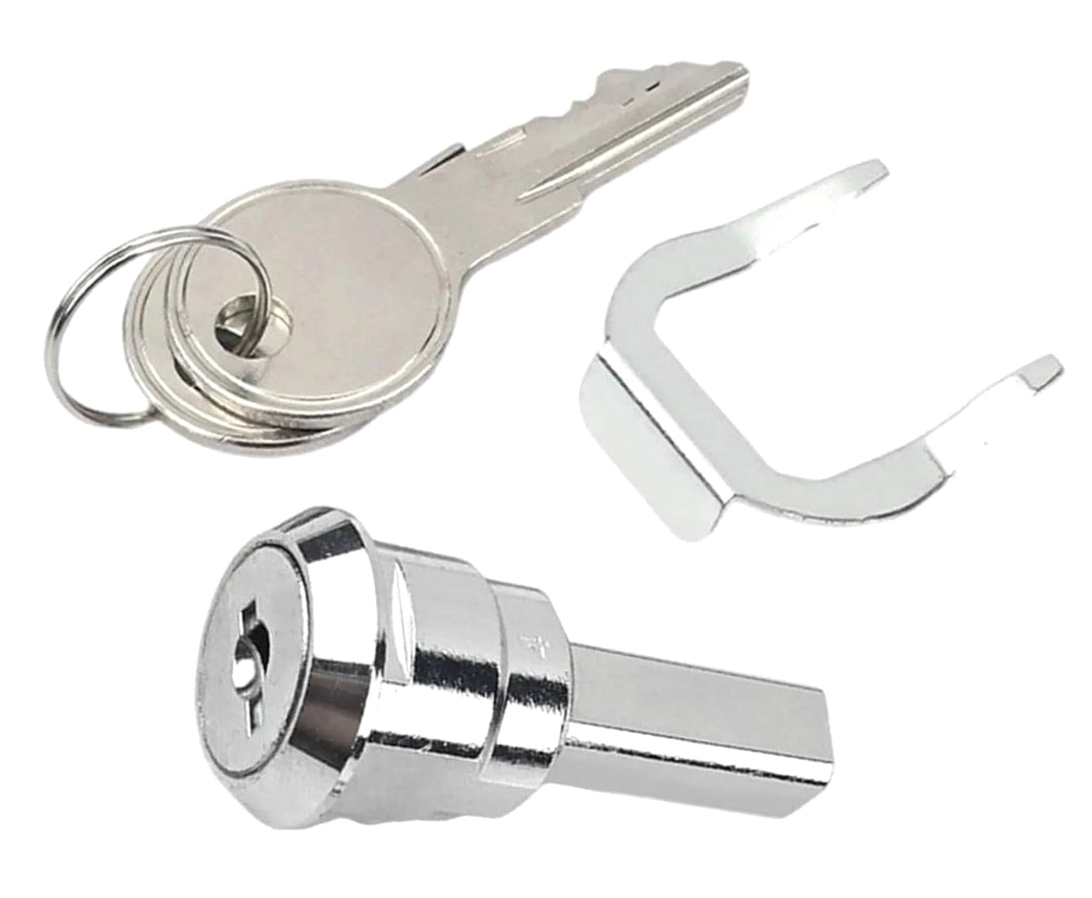 Hyjoy Set Silver Toolbox Lock, Toolbox Lock Iron Cabinet Insert Linkage ...