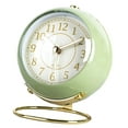 Hyjoy Silent Alarm Clock, Small Non-Ticking Tabletop Room Alarm Clock ...