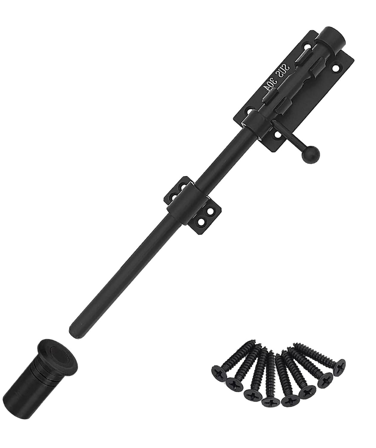 Hyjoy Slide Bolt Gate Reinforced Door Lock 304 Steel Barrel Bolt Lock ...