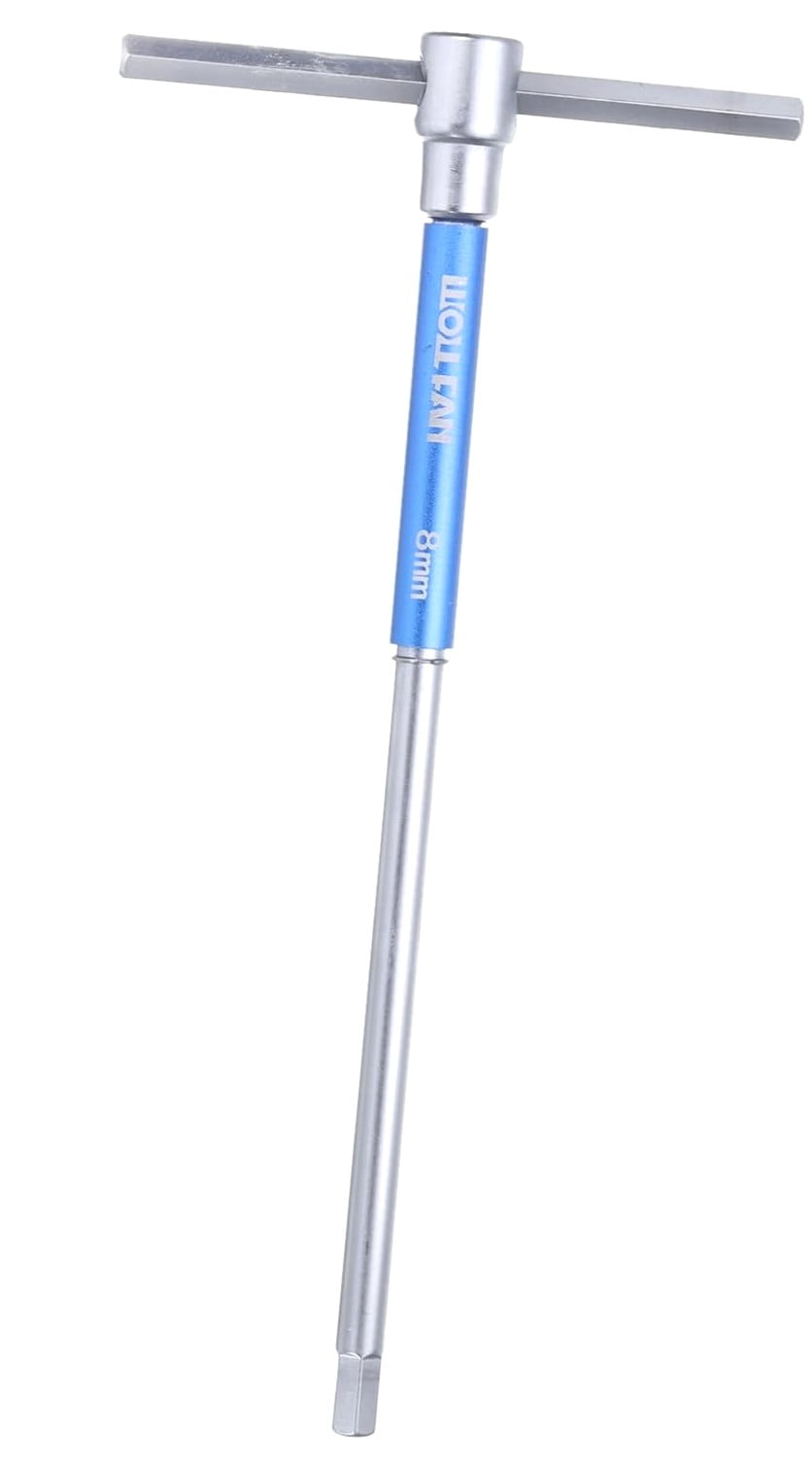 Hyjoy Sliding Handle Hex Key Wrench Set 8mm Metric 3-Way Free Sliding ...