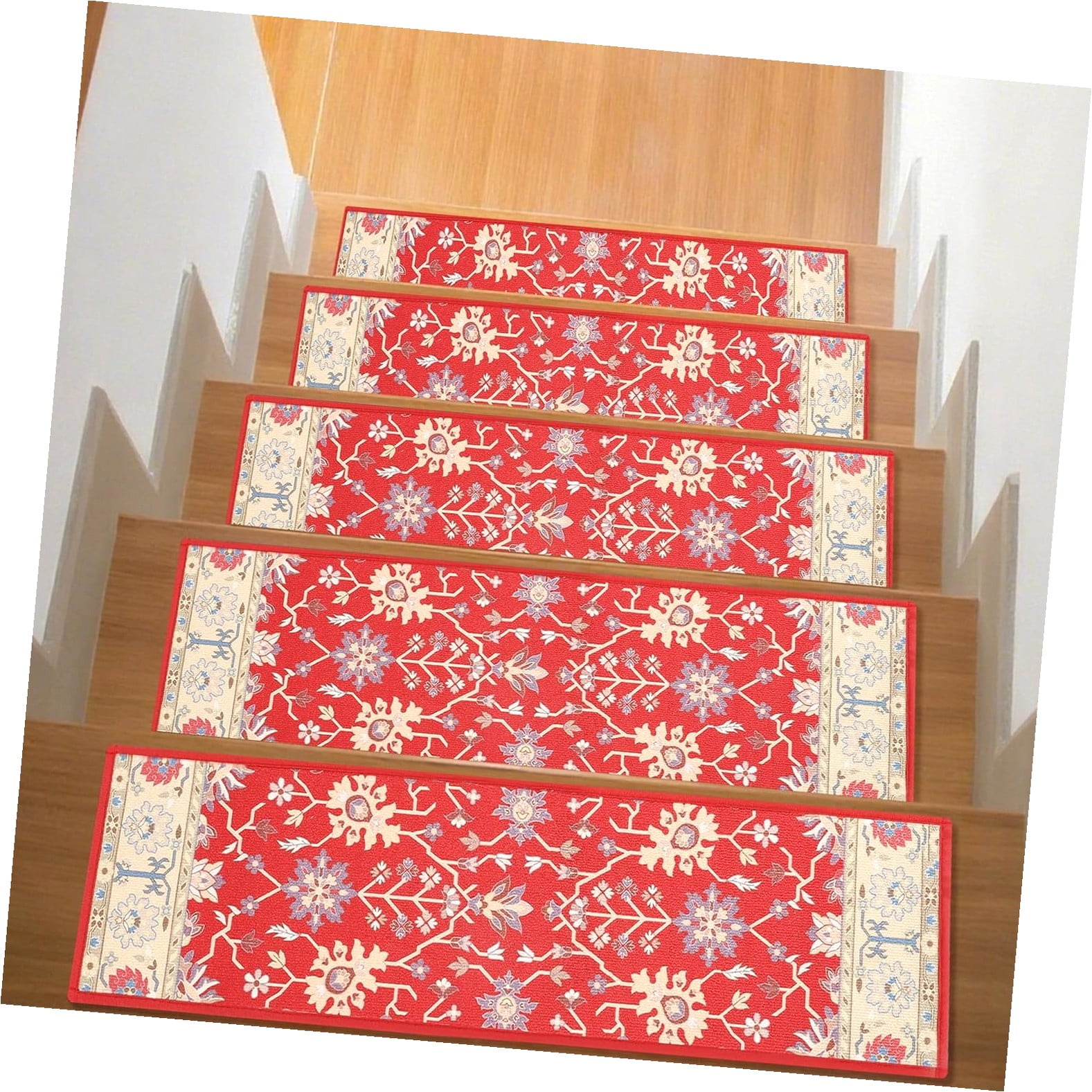 Hyjoy Stair Treads for Wooden Steps Indoor, Carpet Stair Treads ...