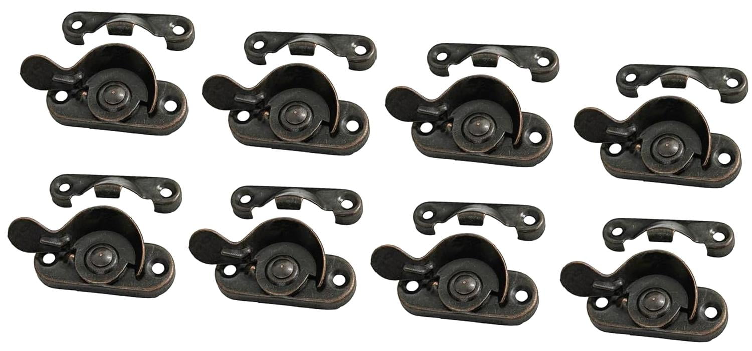 Hyjoy Steel Window Sash Lock, CTC 2", Matte , 4 Pack, Taiwan - Walmart.com