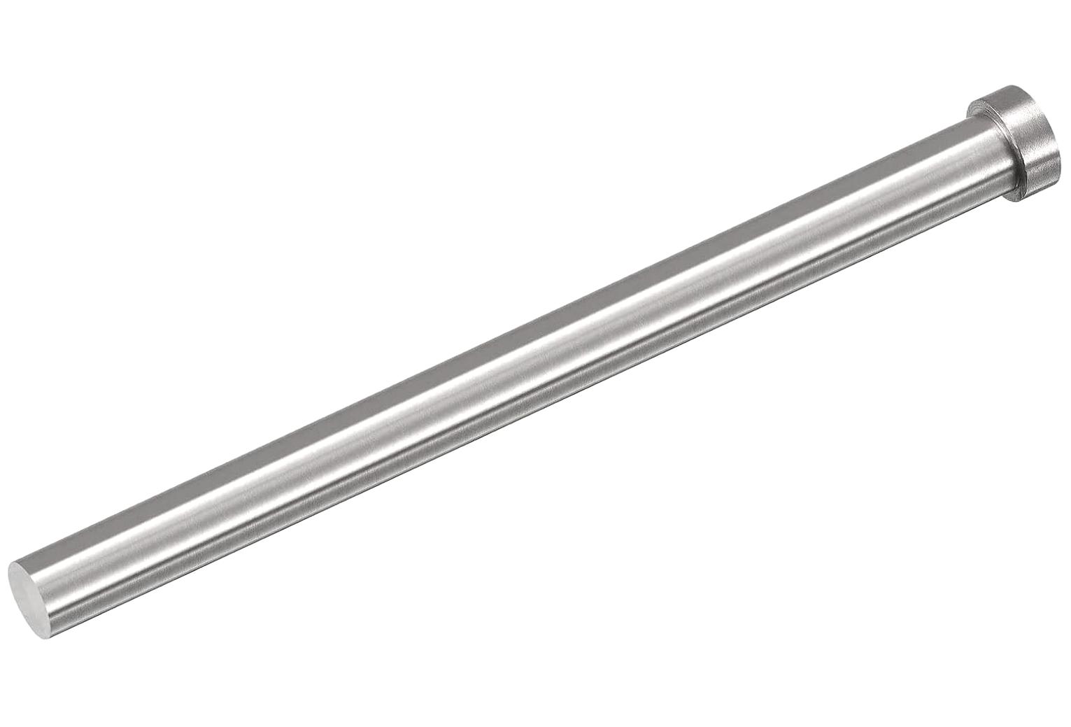 Hyjoy Straight Ejector , 16mm (5/8") Dia. 65Mn Steel Round Tip 200mm (8 ...