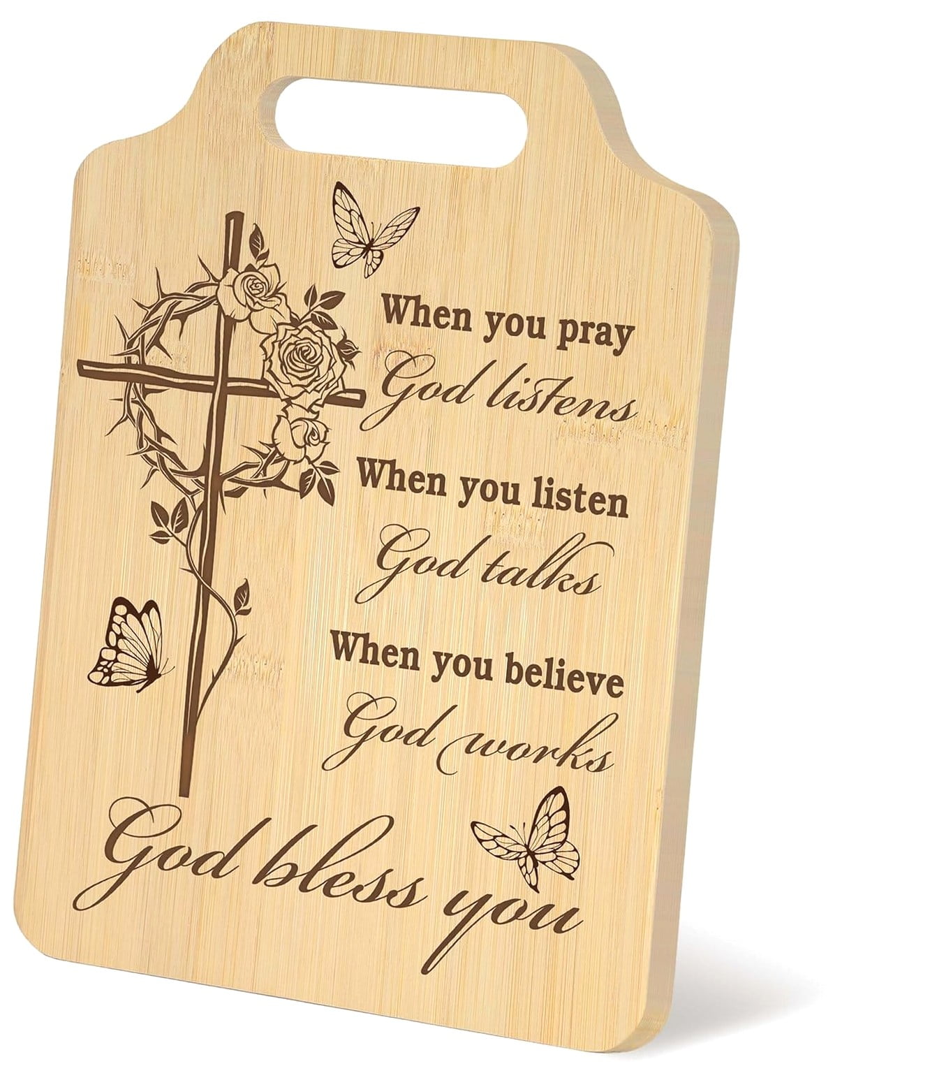 Hyjoy Table Sign, 8.3x12.2 Inch Kitchen Sign, God Bless You, for ...