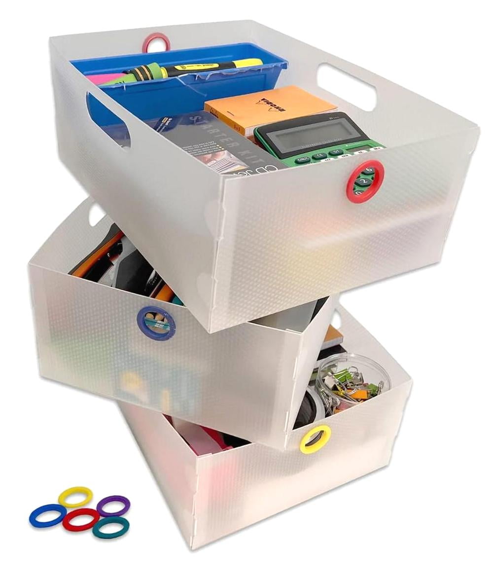 Hyjoy TierDrop Storage Drawers Measure 9w x 12d x 4 3/4 Inches High for ...