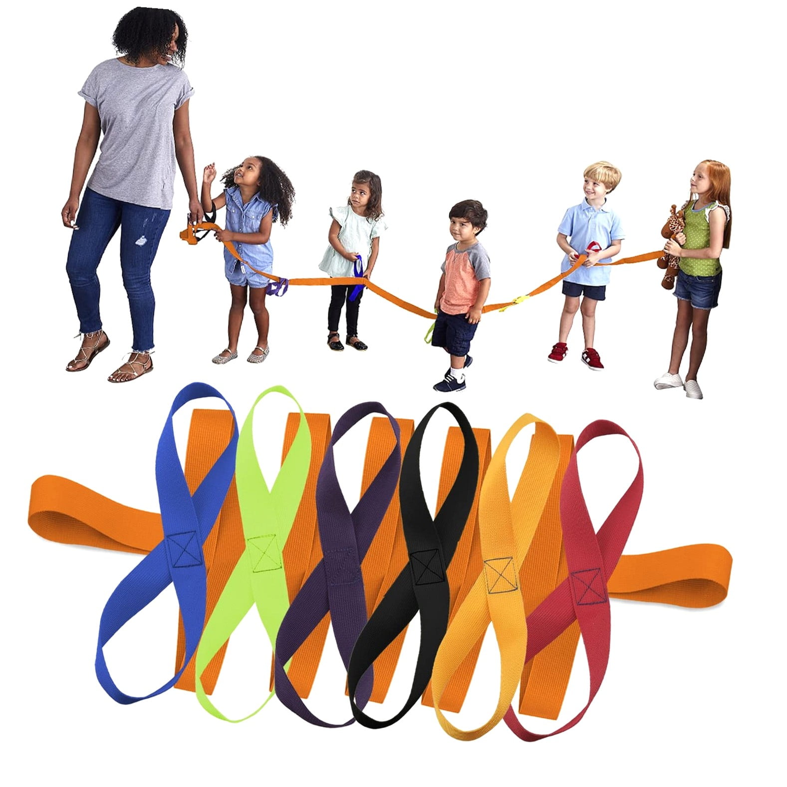 Hyjoy Toddler Walking Rope, Walking Rope for Preschool Daycare Handles ...